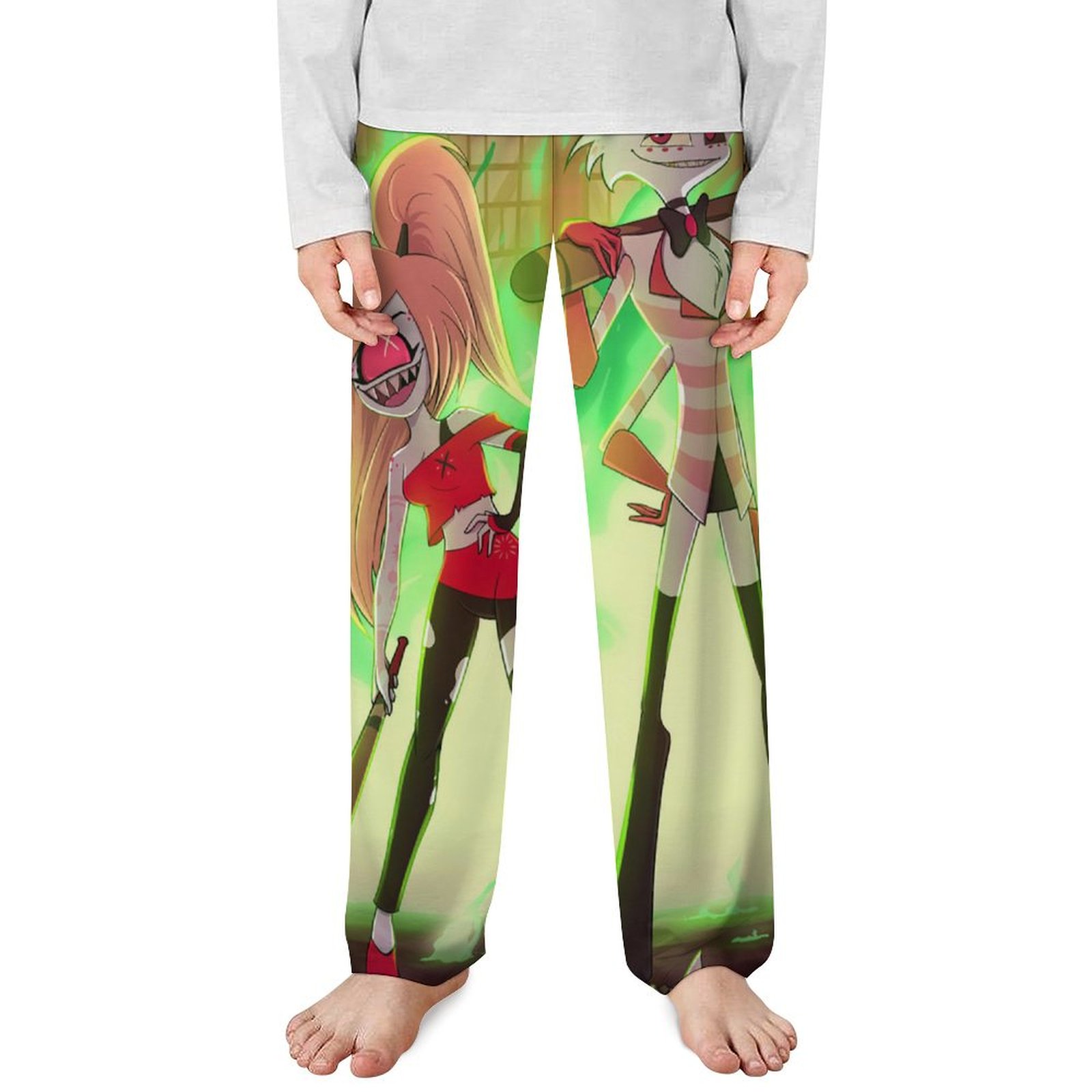 Dream Team Hazbin Hotel Children's Pajamas Lounge Straight Leg Sleeping ...