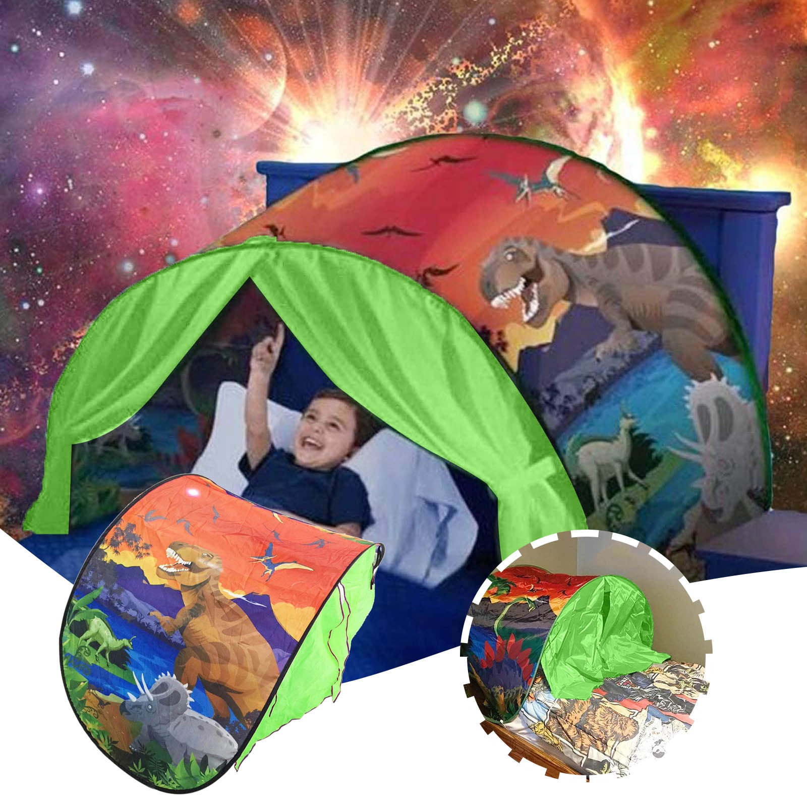 Dream Tent Up Bed Tent For Girls And Boys Kids Dream Bed Tent Indoor ...