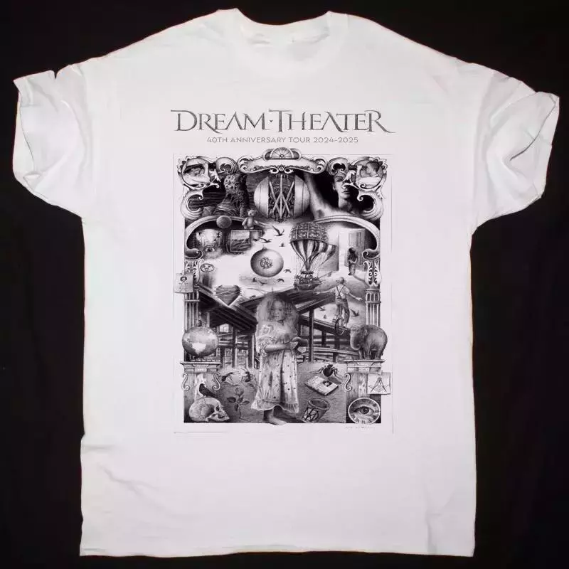 Dream Theater Band 40th Anniversary Tour 2024-2025t Shirt Full Size 1 Tshirt, XL - Walmart.com