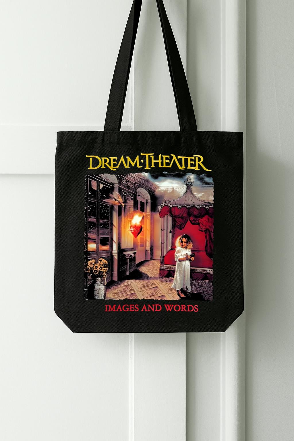 Dream Theater Image And Words Black Tote Bag-TH30632 - Walmart.com
