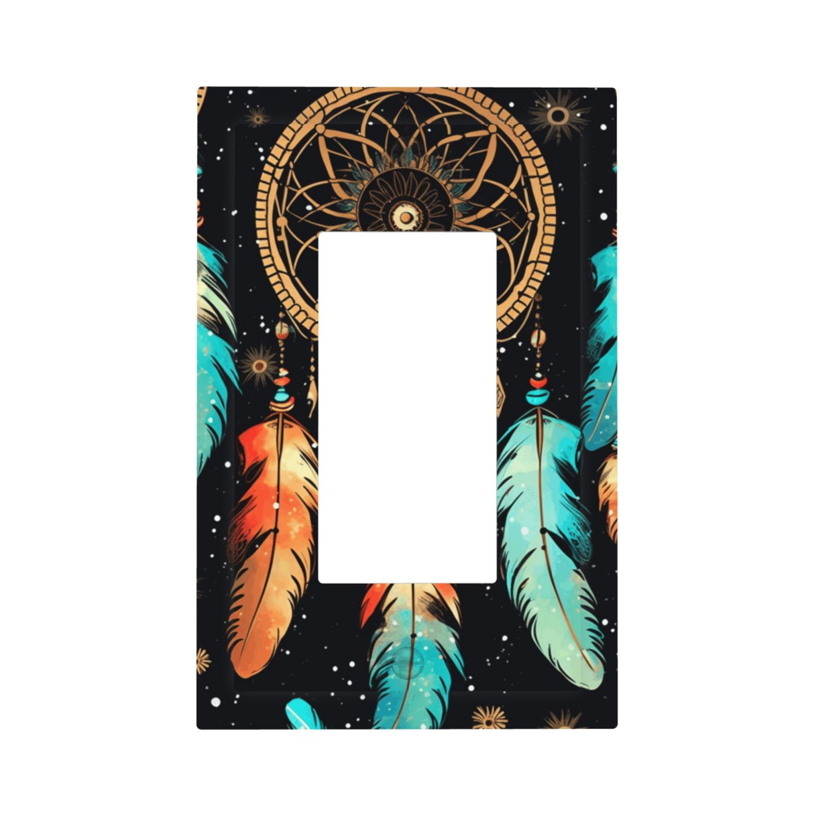 Dream Tribal Boho Vintage Single Gang Wall Plate 1 Gang Decorative ...