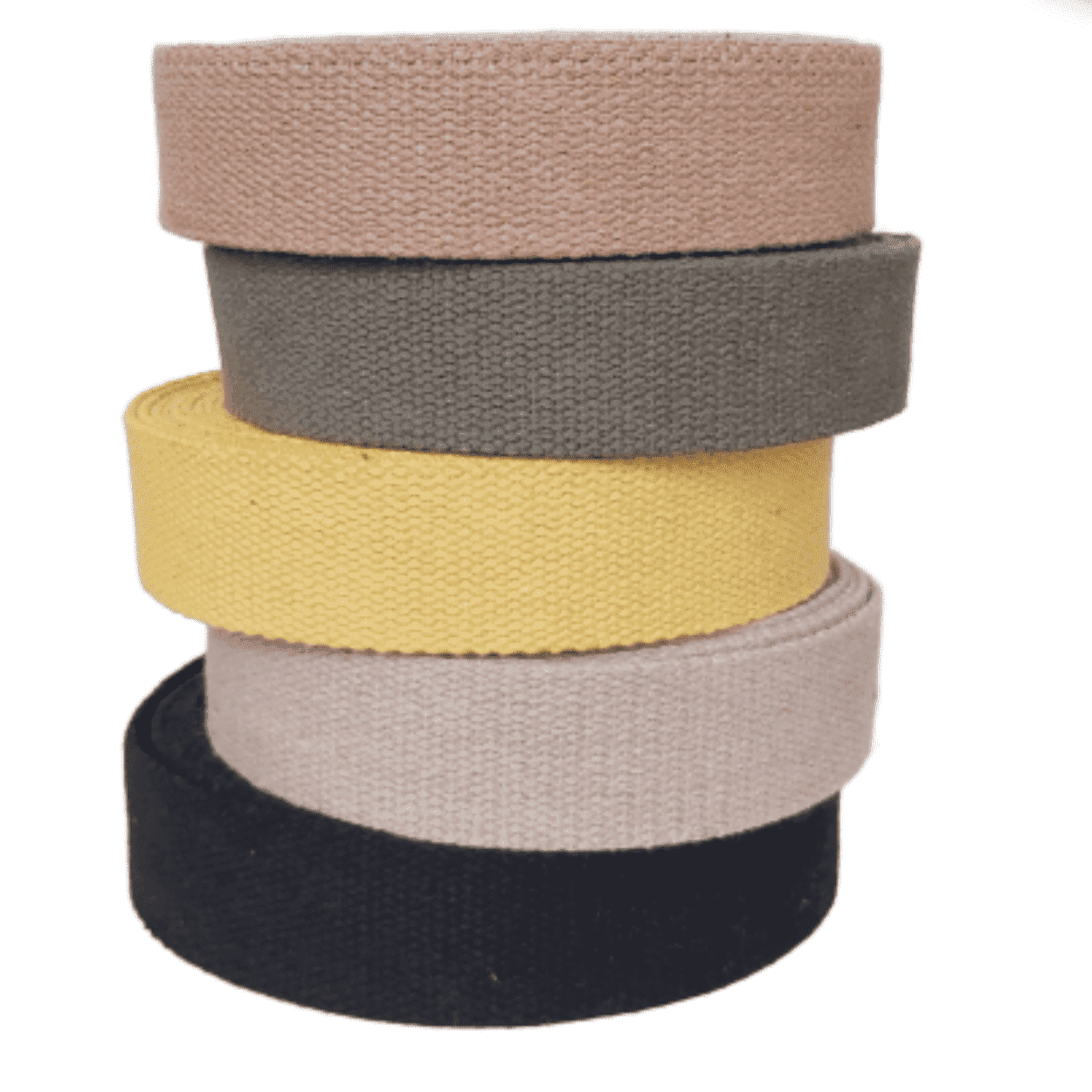 Dream Trimming Goods Heavy Cotton Webbing Strap – 1.5 Inch Black, 50 ...