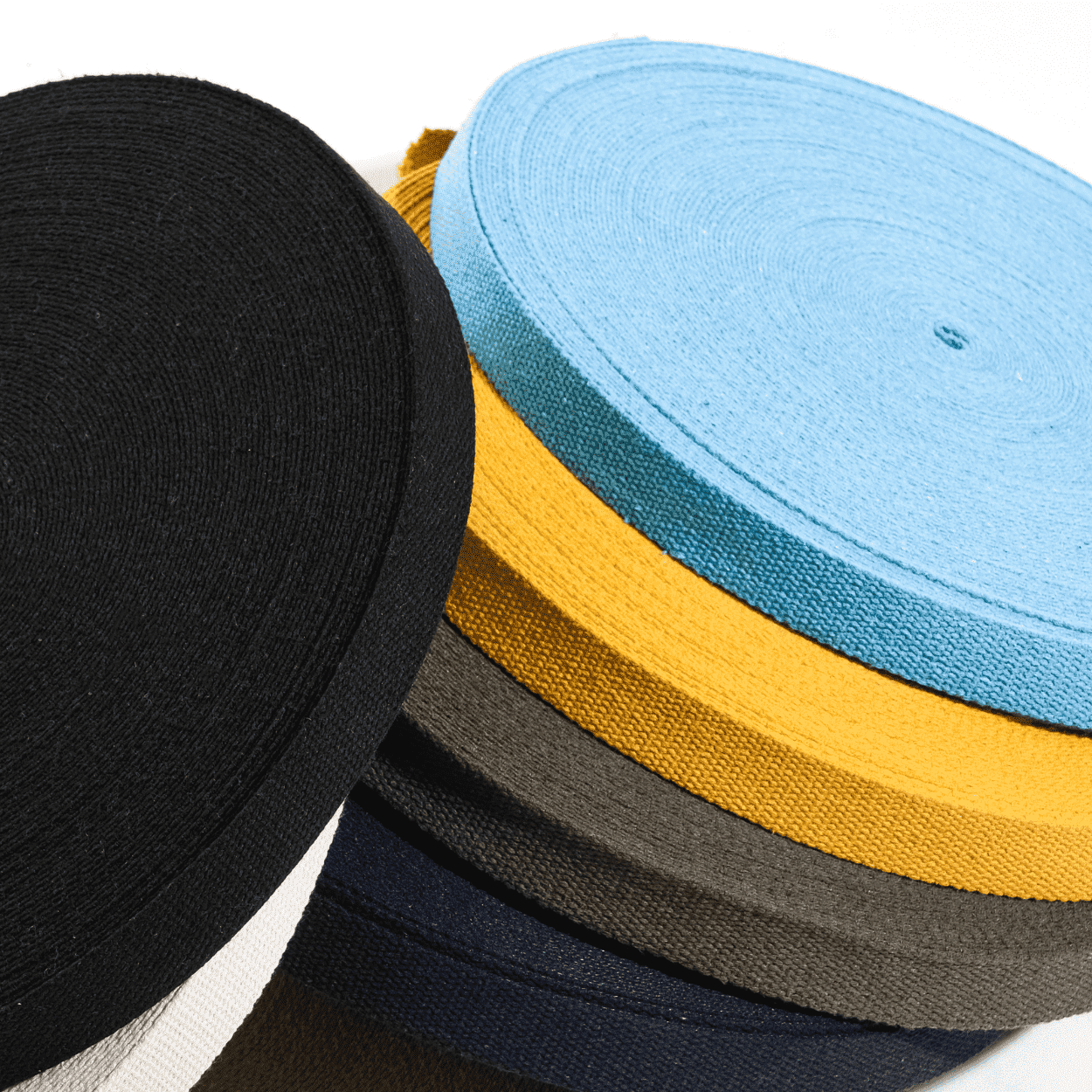 Dream Trimming Goods Mustard Yellow 1.25" x 50 Yards Thick Cotton ...