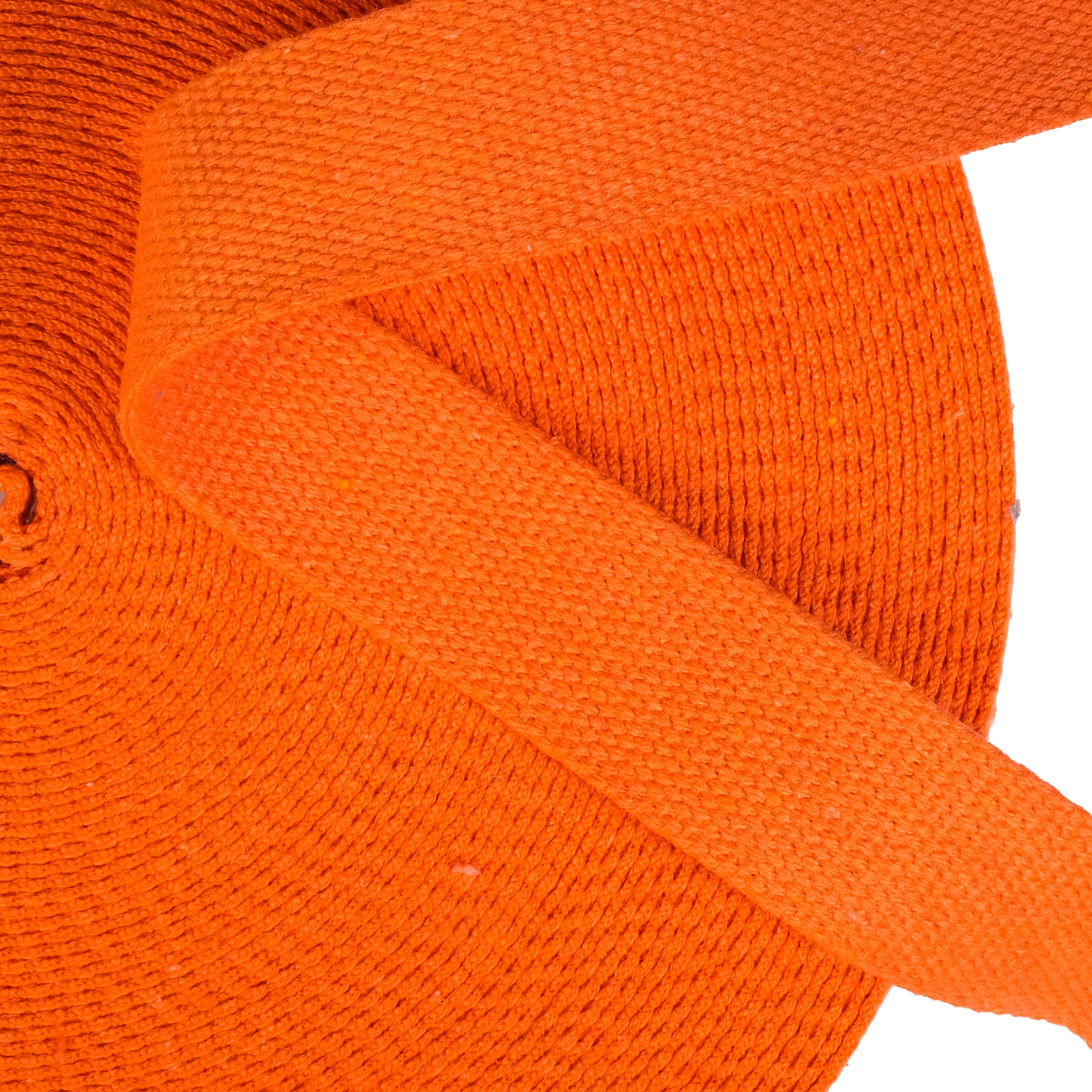 Dream Trimming Goods -Orange- 1.5 Inch 10 Yards Heavy Cotton Webbing Strap –Continuous Roll for ...