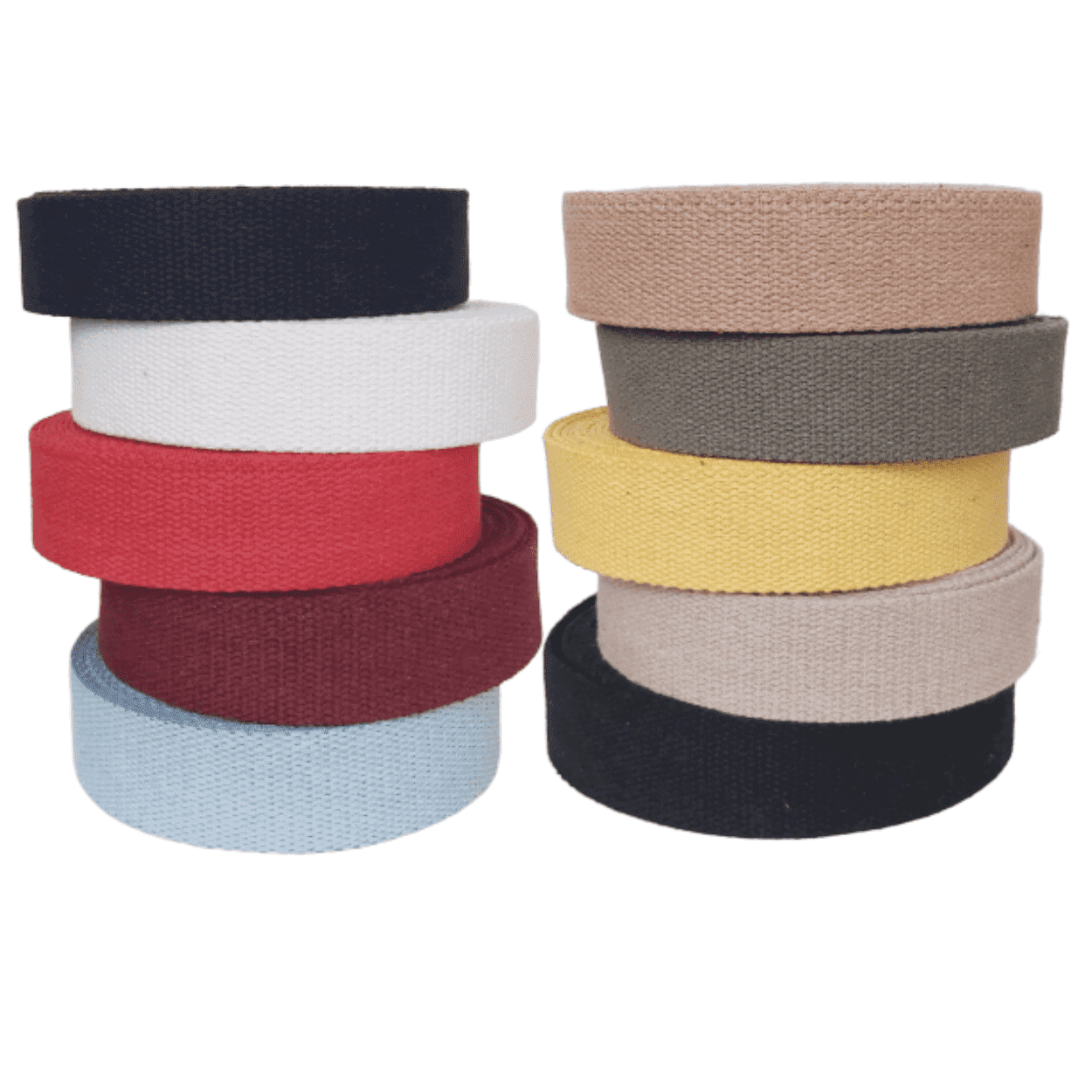 Dream Trimming Goods -Yellow- 1.5 Inch 10 Yards Heavy Cotton Webbing ...