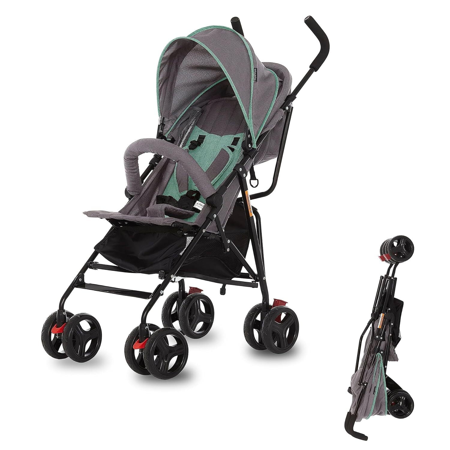 Dream On Me Foldable Vista Moonwalk Baby Stroller, Lightweight ...