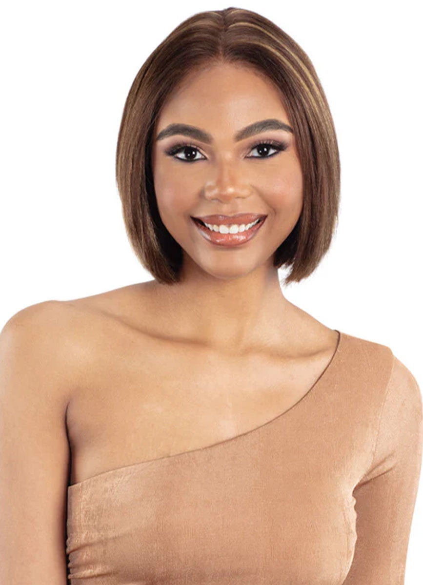 Dream Weaver Human Hair Straight 10" Glueless HD Lace Wig / Natural ...