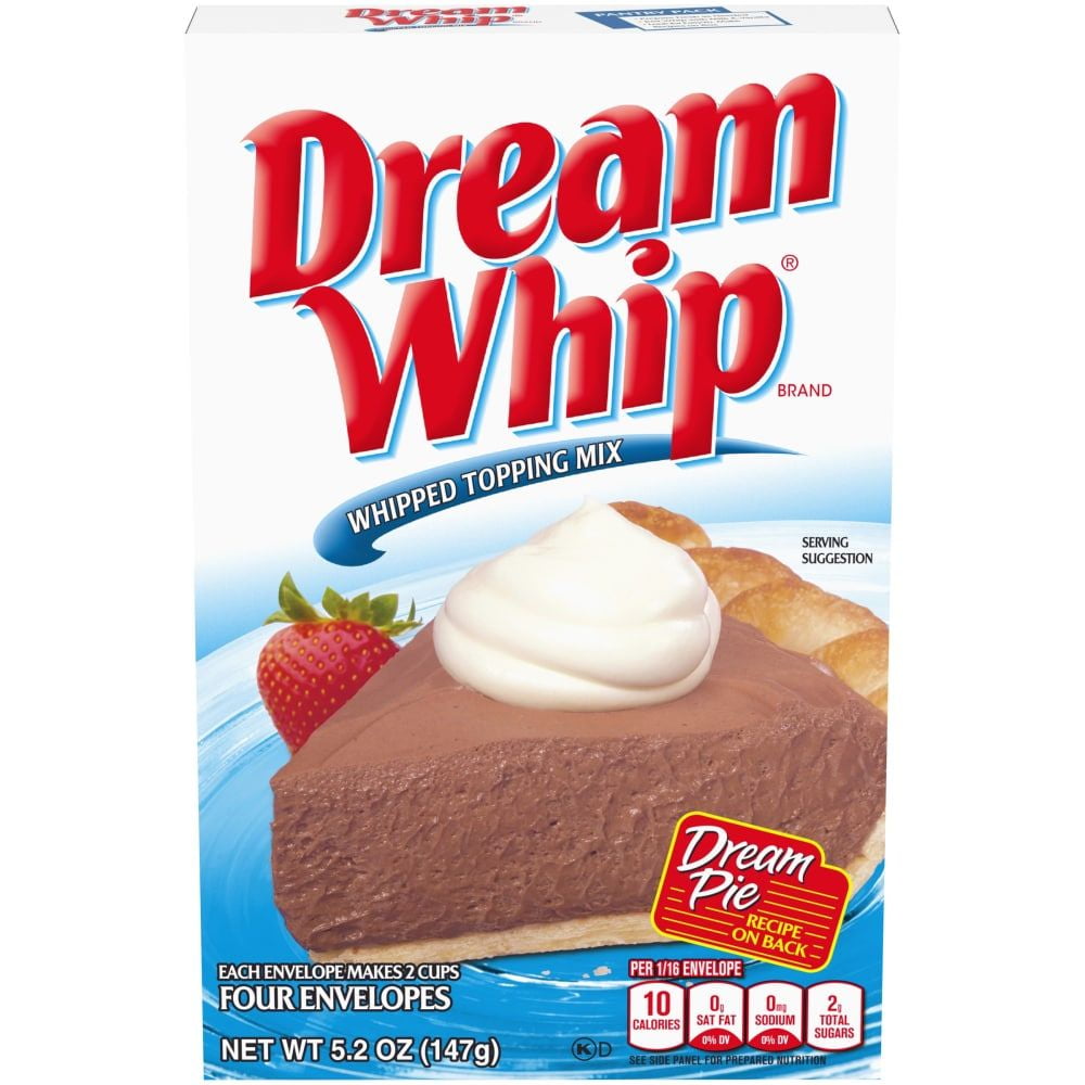 Dream Whip Whipped Topping Mix, Packets 4 ct - Pack of 3 - Walmart.com