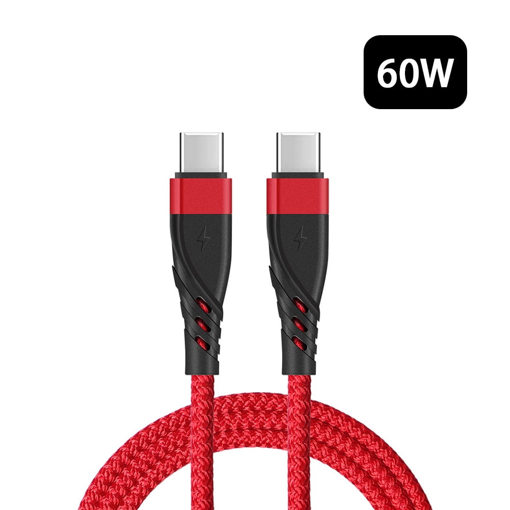 Universal 60w Pd Type-c To Type-c 3 Feet Super Fast Charging Data Cable ...