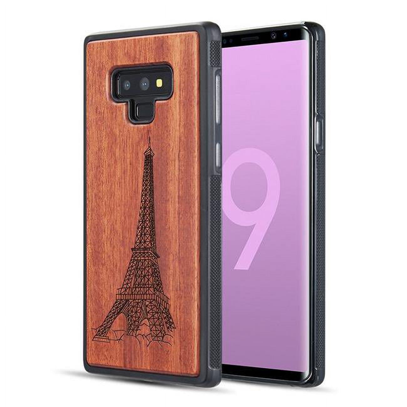 Samsung Galaxy Note 9 Timber Real Wood Series Fusion Tpu Case With Dark ...
