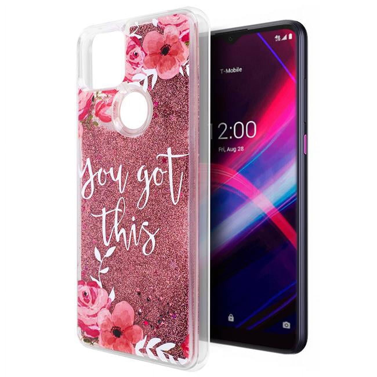 Dream Wireless Waterfall Liquid Sparkling Quicksand TPU Case for T ...