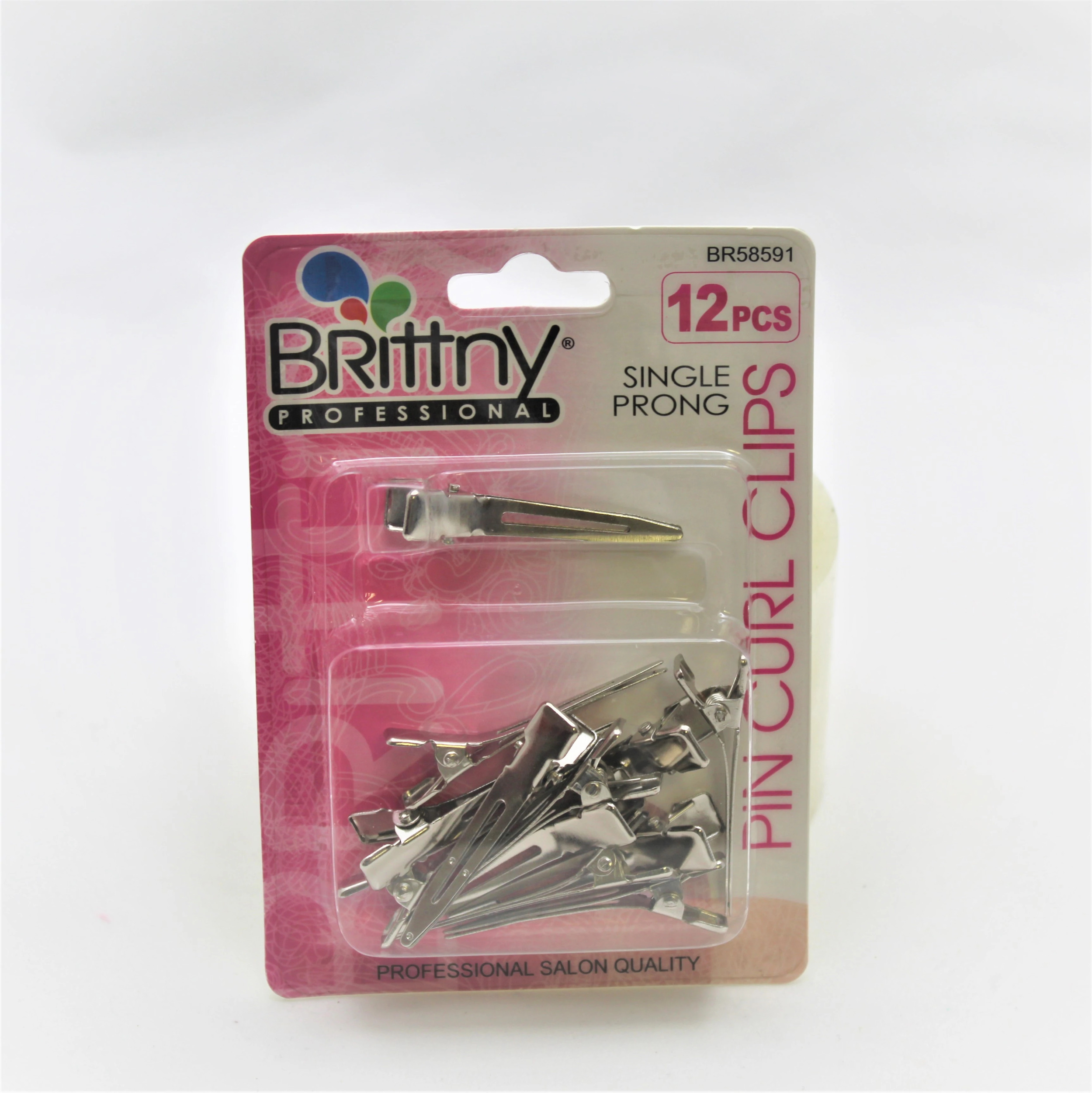 Dream World Single Prong Pin Curl Clips BR58591 - Walmart.com
