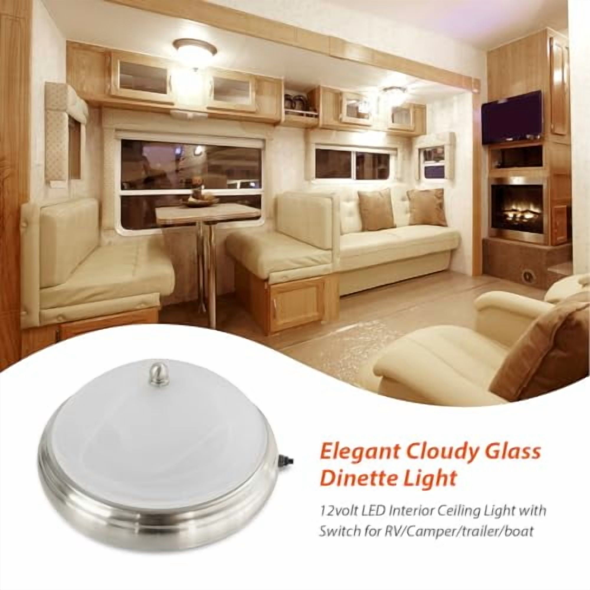 Dream lighting RV Ceiling Dinette Light LED 12v Camper Dining Table ...