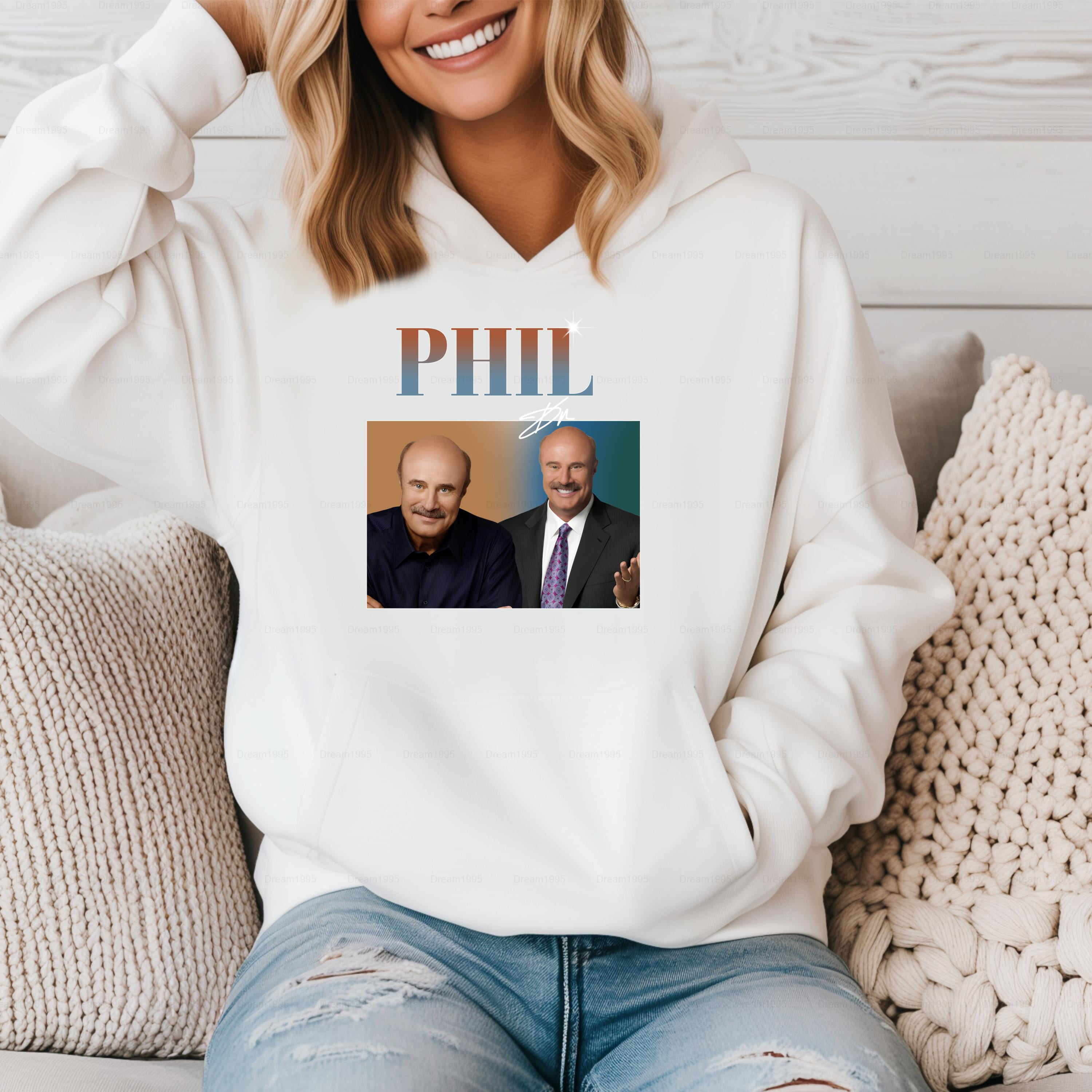 Dream1995 Dr. Phil T-Shirt, Sweashirt, Hoodie Vintage 90s Bootleg Funny ...