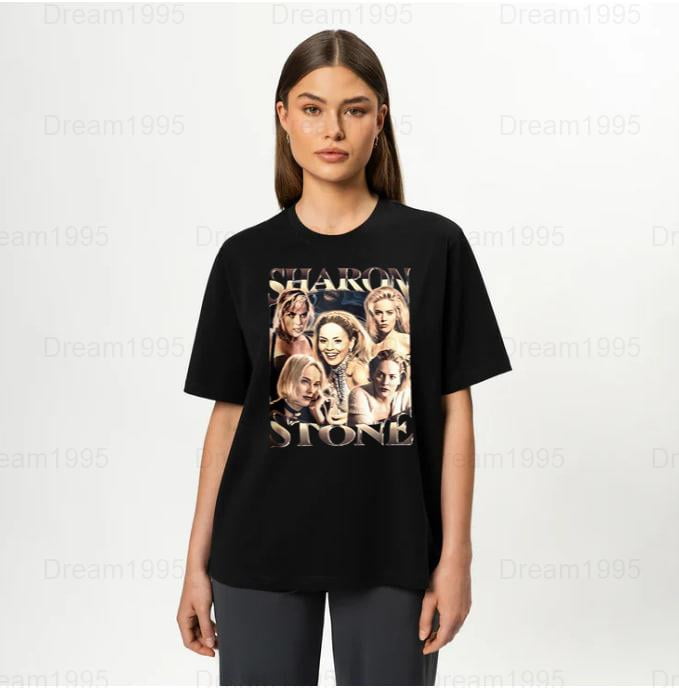 Dream1998 Sharon Stone T-Shirt, Sweashirt, Hoodie Vintage 90s Actress ...