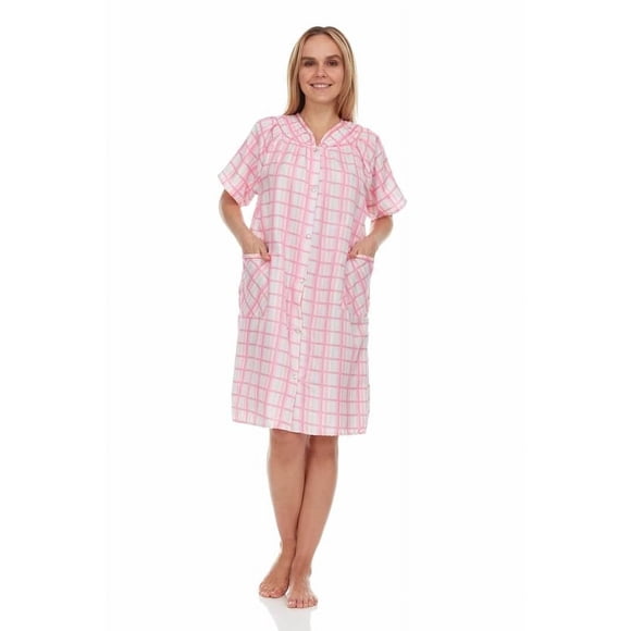 Womens Snap Front Duster