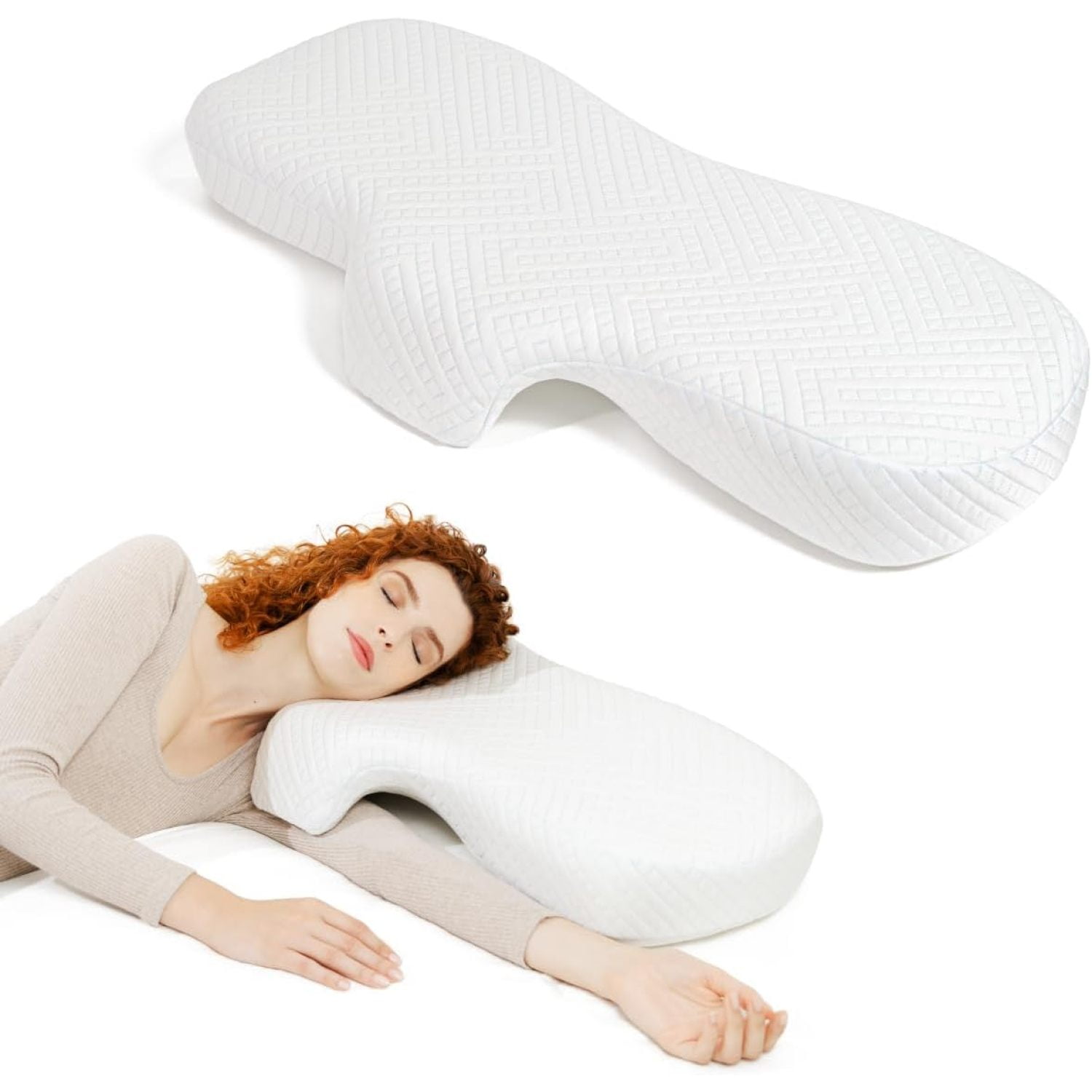 DreamArch: Doctor-Developed, Cuddle Pillow for Individual or Couple ...