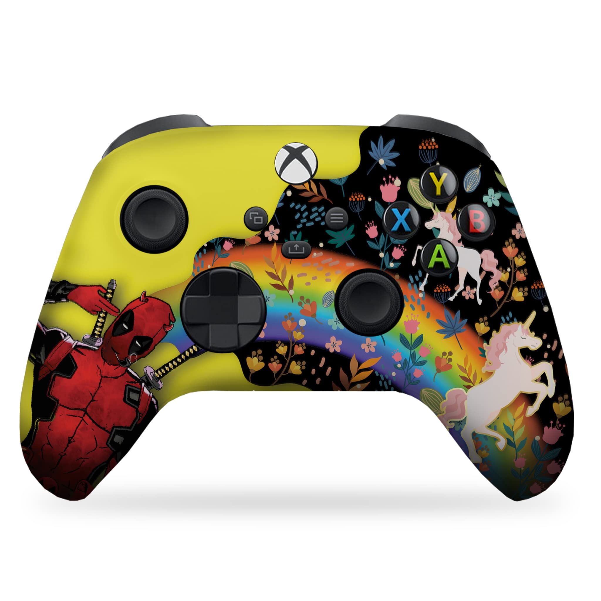 DreamController Deaddpool & Unicorn Custom X-box Controller Wireless ...