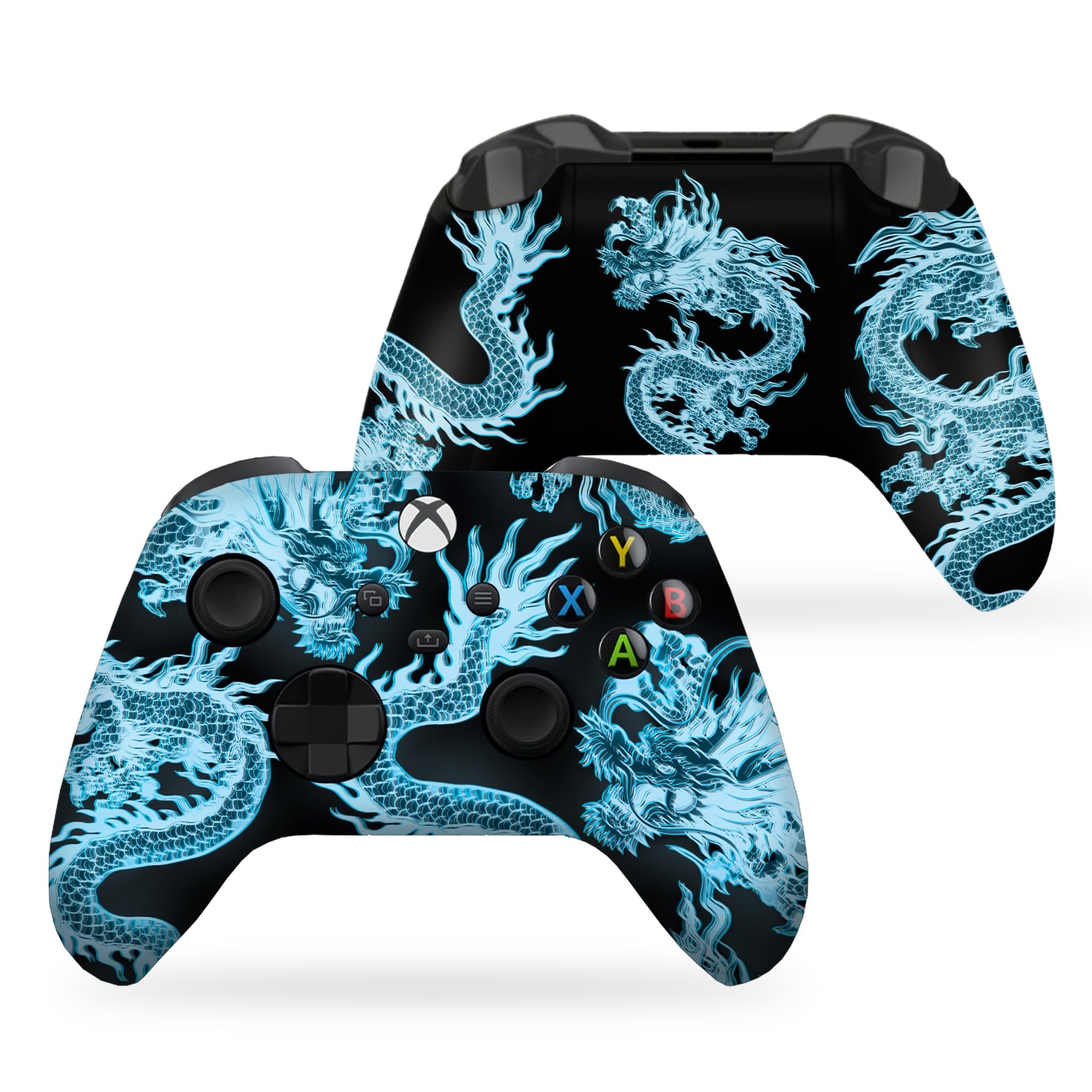 DreamController Neon Dragons Custom X-box Controller Wireless ...