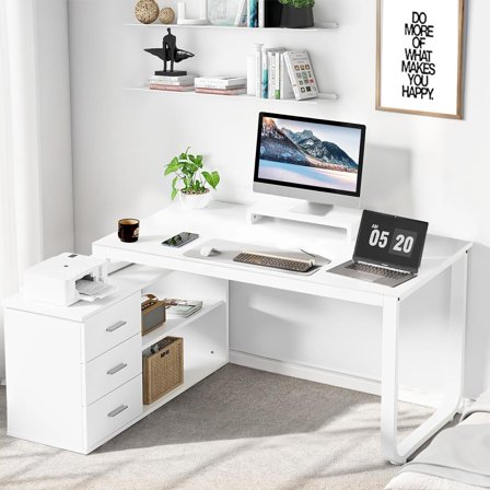 Ikea MICKE Computer Desk, White - Walmart.com