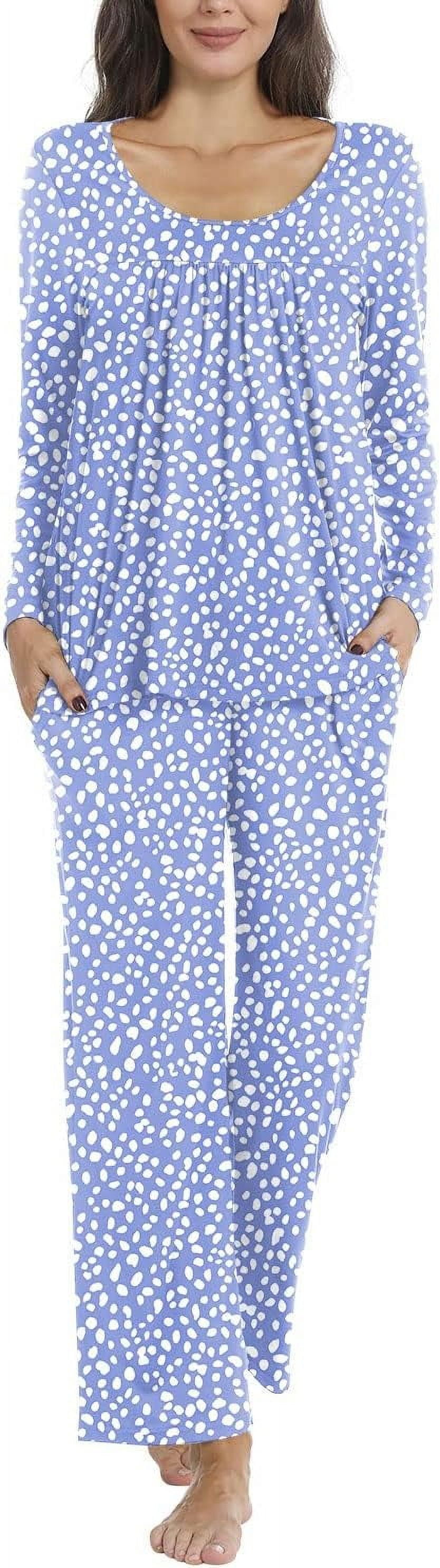 DreamFish Fall-Winter Womens 2 Piece Long Sleeves Pajama Sets with ...