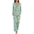 DreamFish Fall-Winter Womens 2 Piece Long Sleeves Pajama Sets with ...