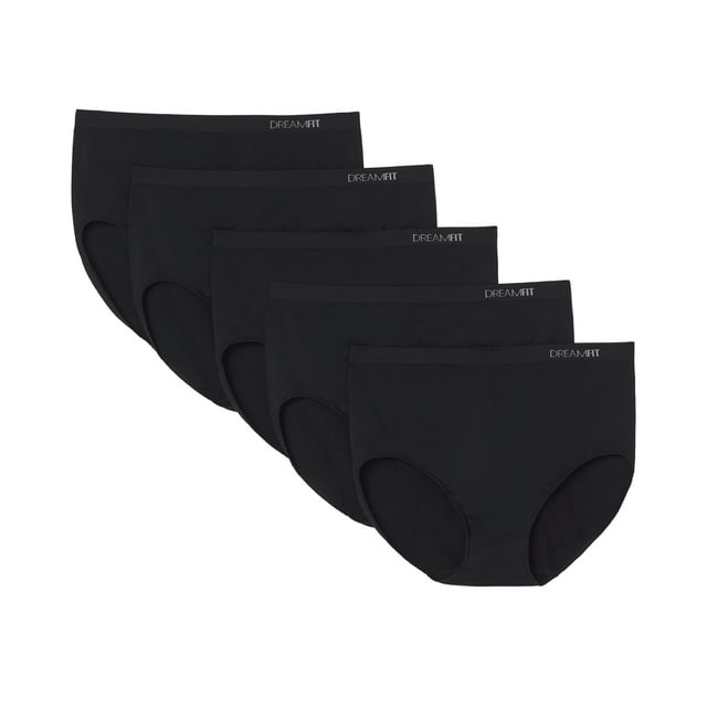 DreamFit Underwear for Women Seamless Full Coverage High Rise Brief ...