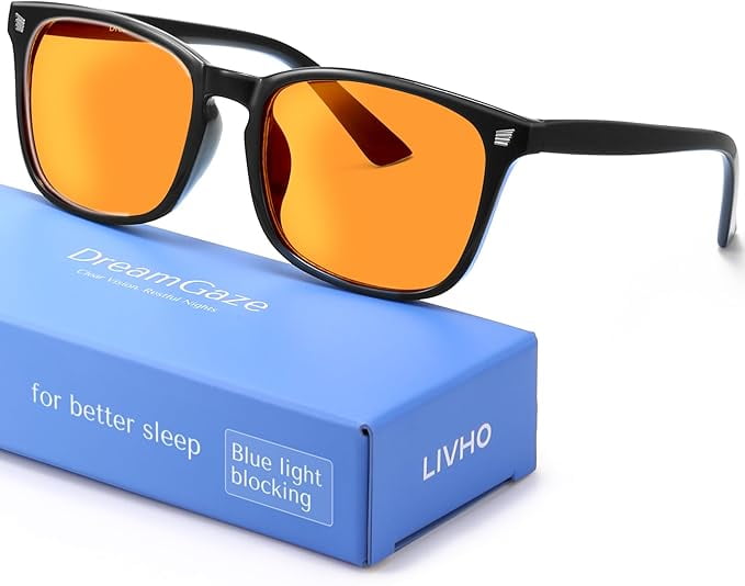 DreamGaze Blue Blocking Glasses for Better Sleep, Anti Blue Light ...