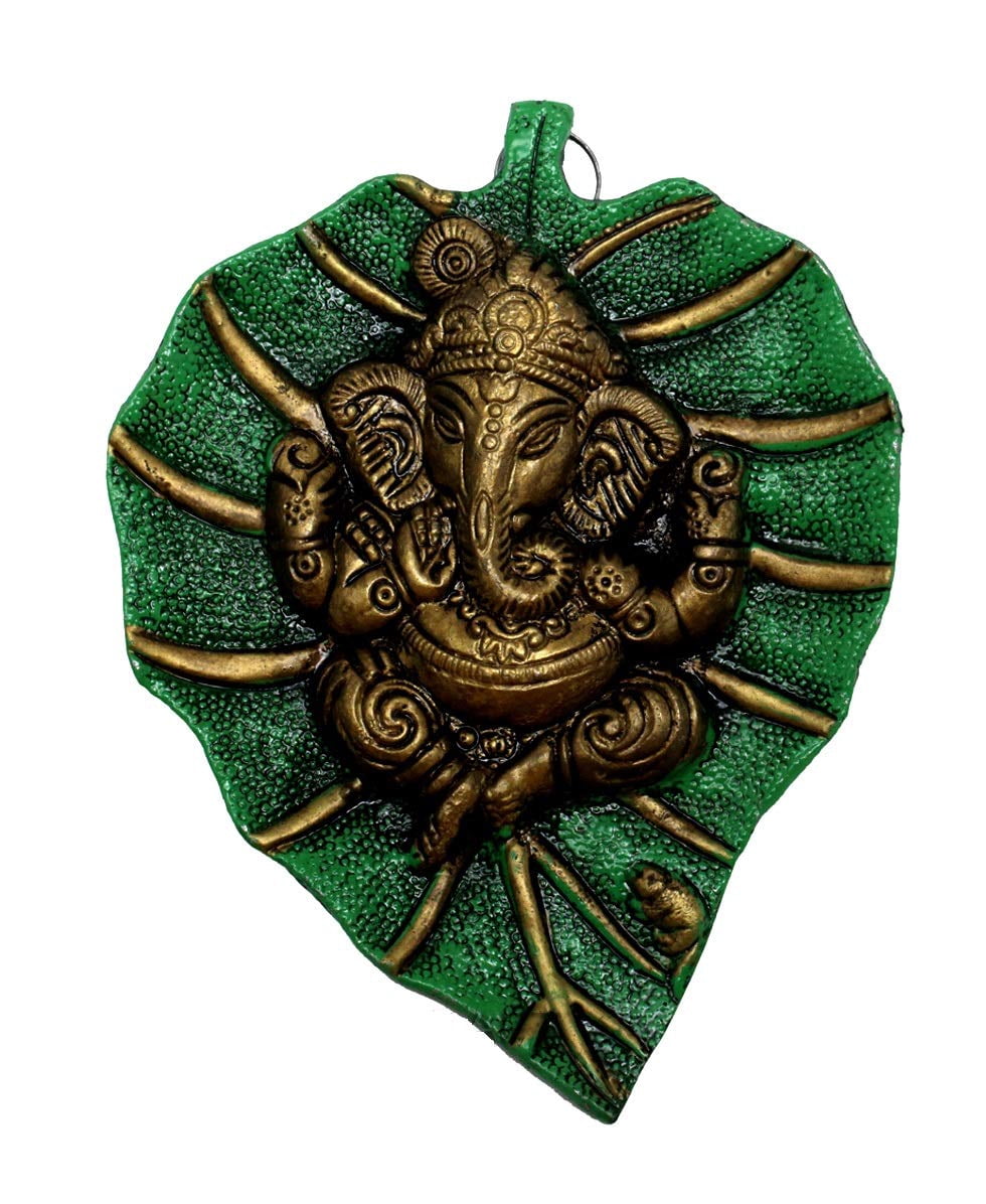 DreamKraft Wall Hanging Lord Ganesh Metal Idol Statue for Home Wall ...