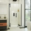 DreamLine Unidoor Toulon 28 in. W x 72 in. H Frameless Hinged Shower ...
