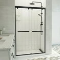 DreamLine Charisma-X Frameless Bypass Sliding Glass Shower/Tub Door, 44-48 in. W x 76 in. H ...