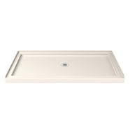 Aquatique 60" x 32" Single Threshold Shower Base With Left Hand Drain ...