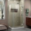 DreamLine Enigma-X 32 1/2 in. D x 72 3/8 in. W x 76 in. H Fully Frameless Sliding Shower ...