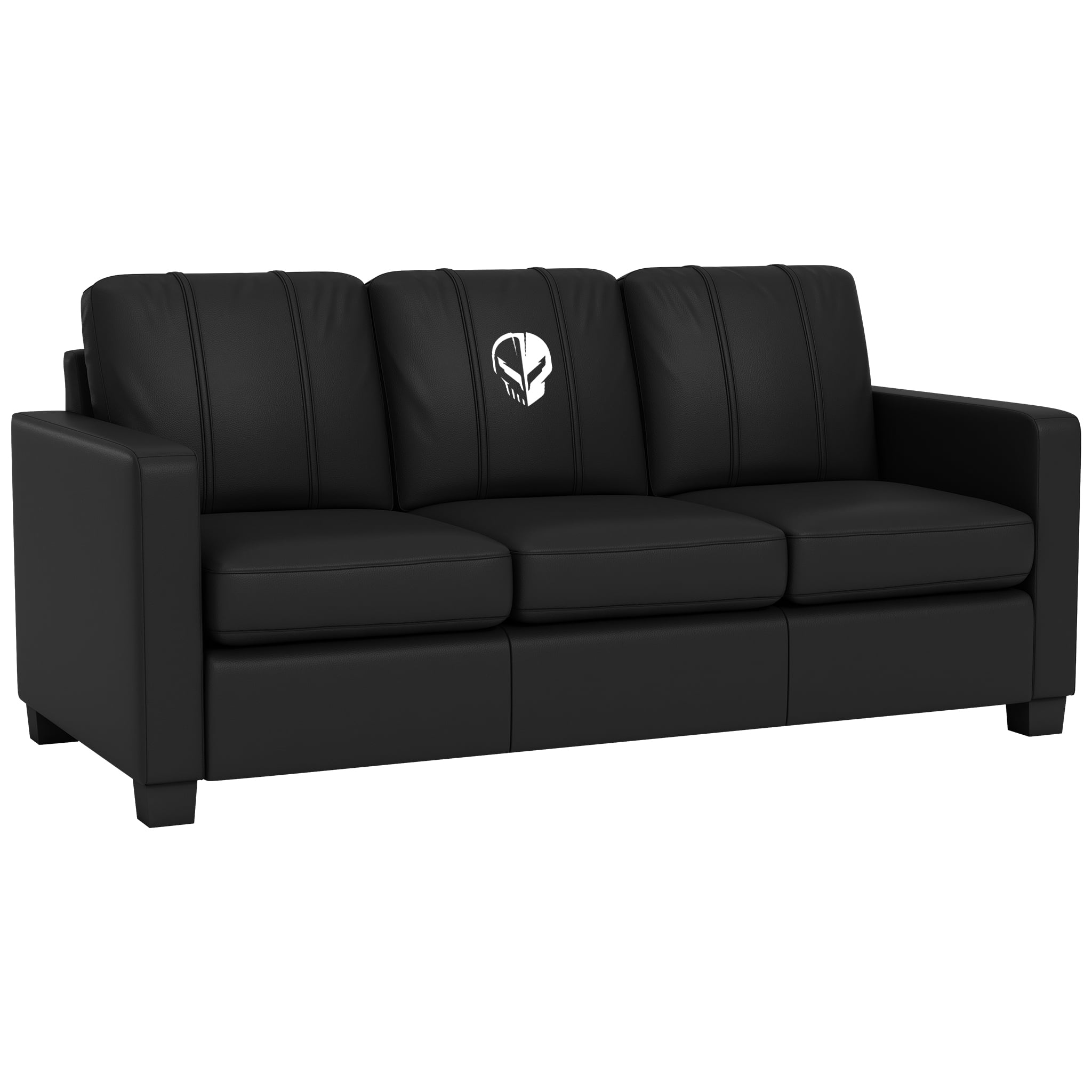 DreamSeat Black Dyno Stationary Sofa Embroidered Corvette Jake Symbol ...