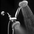 DreamSpa 36-Setting Adjustable Handheld Spray Showerhead & Shower Combo ...
