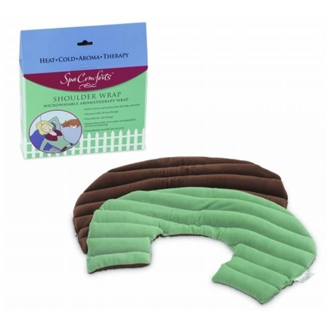 DreamTime Calming Heat Massage Shoulder Wraps for Neck and Spa Comforts ...