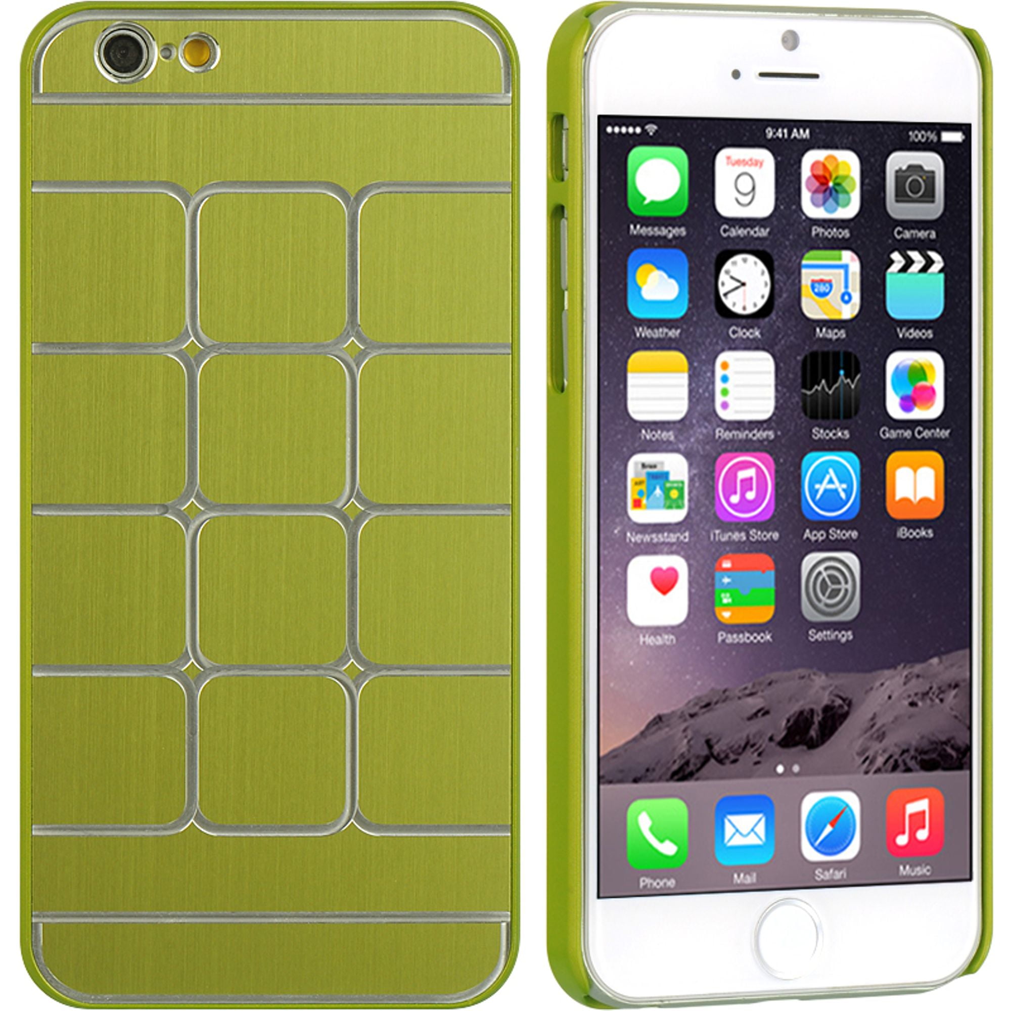 DreamWireless Squares Rubber Coated Hard Snap-in Case Cover For Apple ...