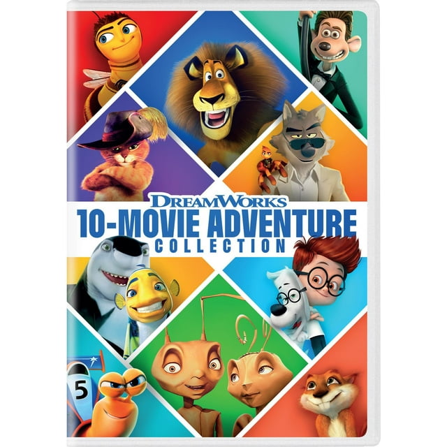 DreamWorks 10-Movie Adventure Collection (DVD), Animation, DreamWorks ...