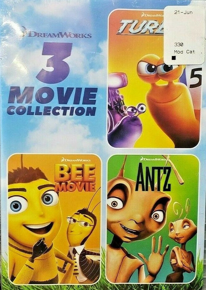 DreamWorks 3 Movie Collection (Turbo / Bee Movie / Antz) (DVD) - Walmart.com