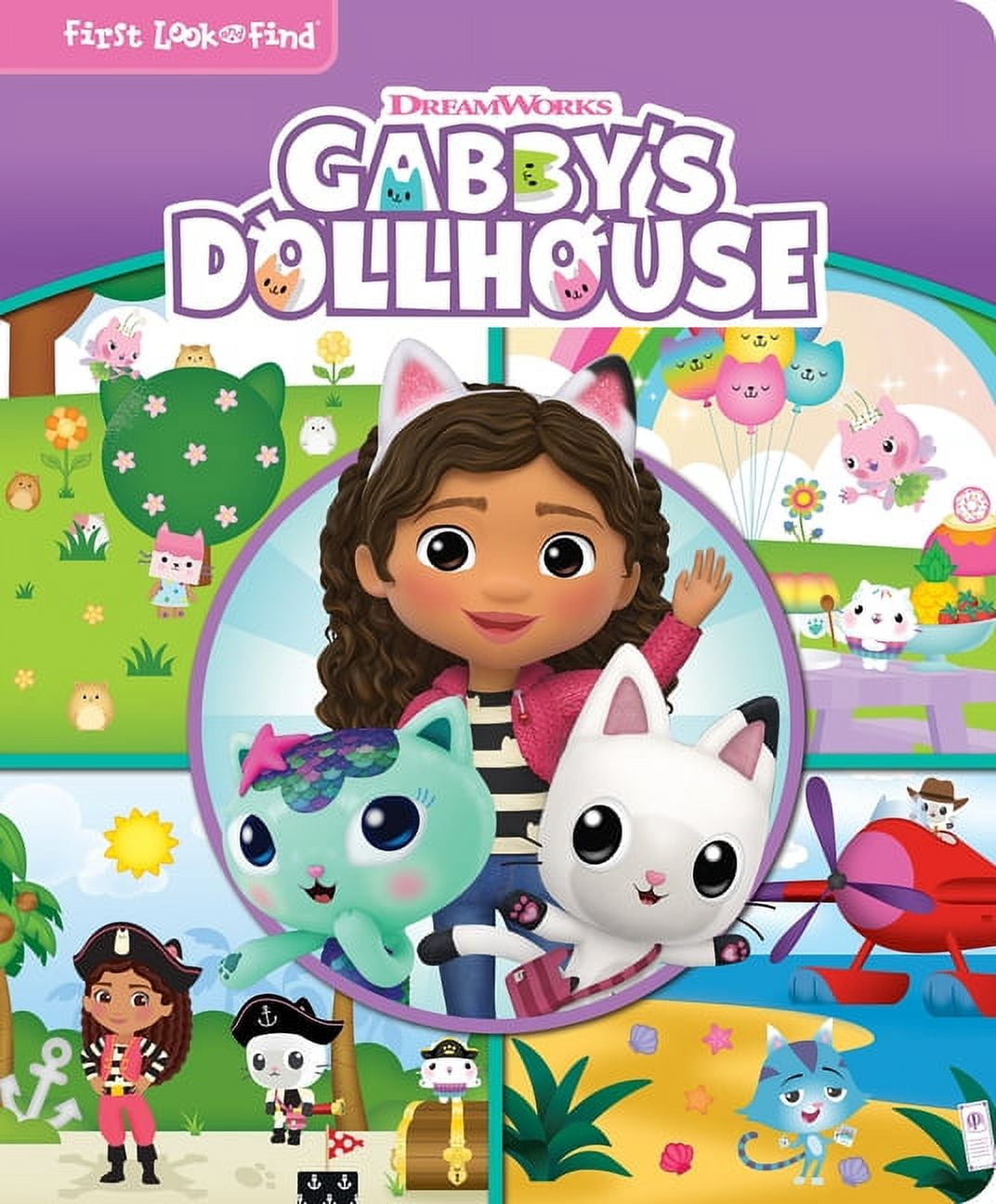 DreamWorks Gabby's Dollhouse: First Look and Find (Board Book ...