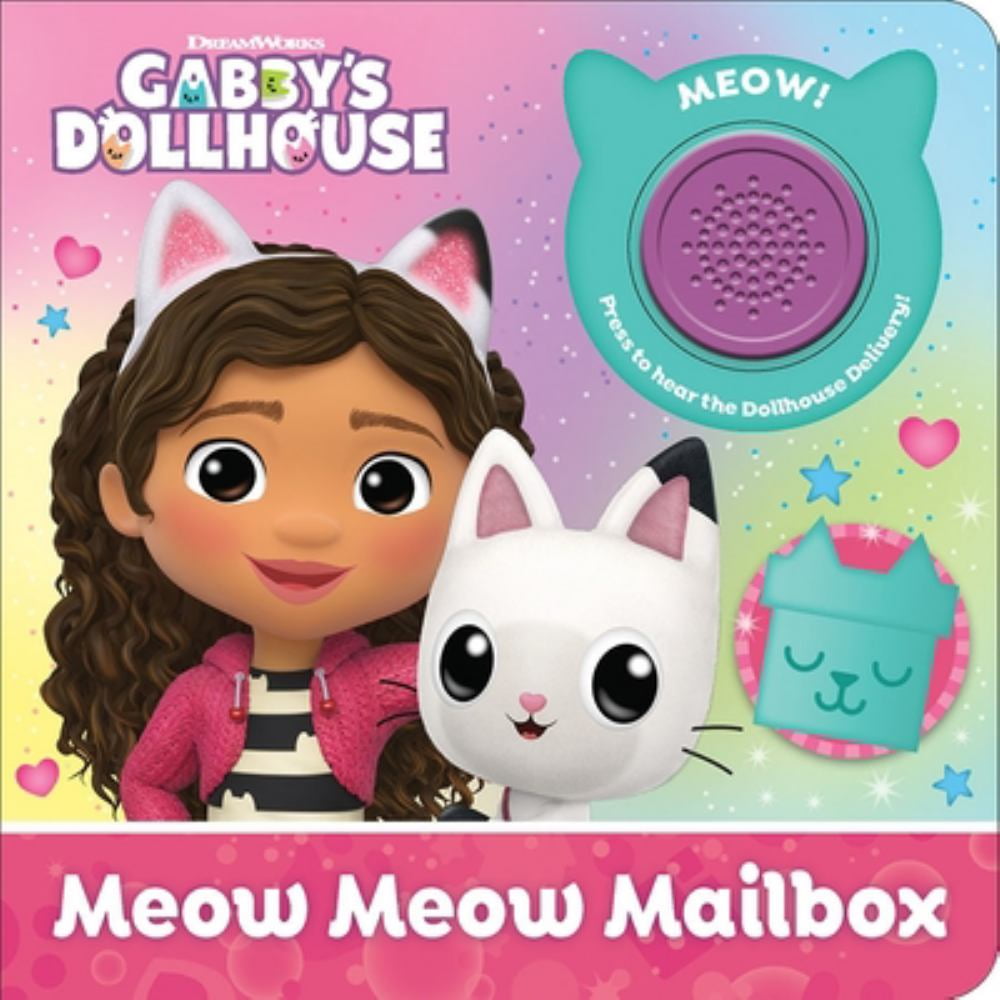 DreamWorks Gabby's Dollhouse: Meow Meow Mailbox Sound Book (Board Book ...
