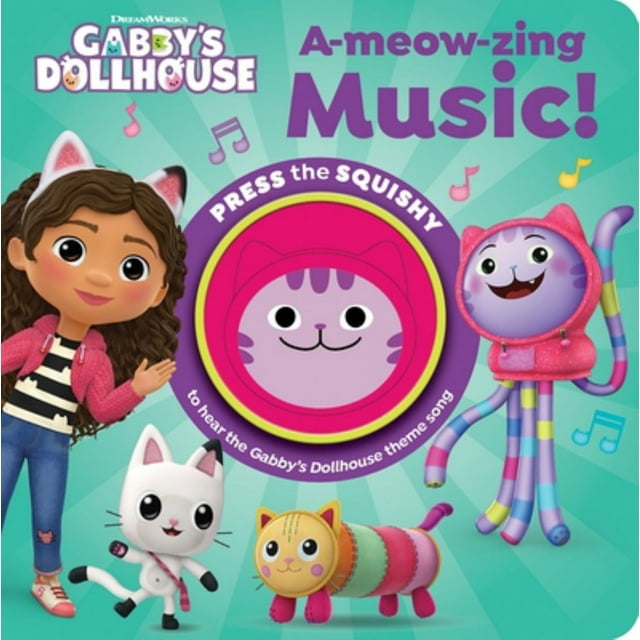 DreamWorks Gabby's Dollhouse: a-Meow-zing Music! Sound Book (Board Book ...