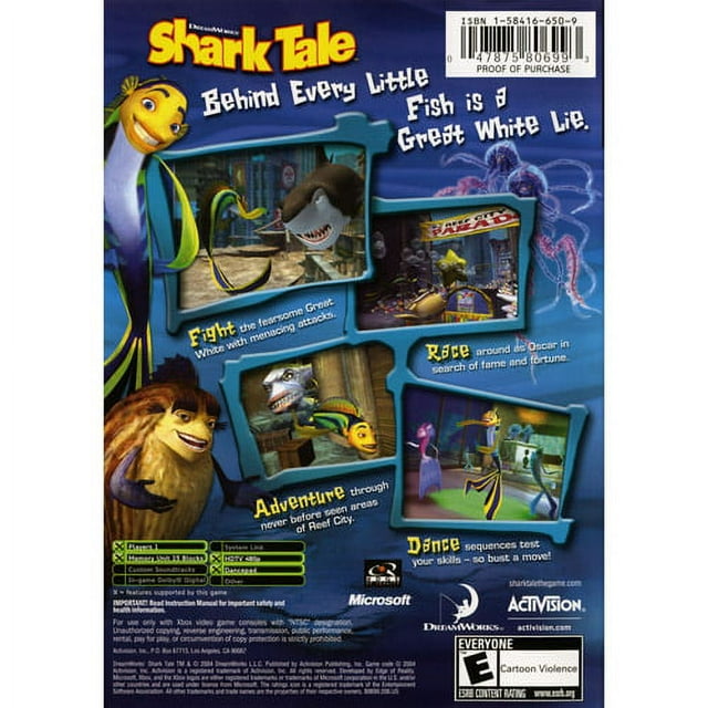 Pre-Owned DreamWorks Shark Tale - Xbox - Walmart.com