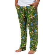DreamWorks Men's Shrek Pajamas, Lounge Sleep Adult PJ Pants, Black ...