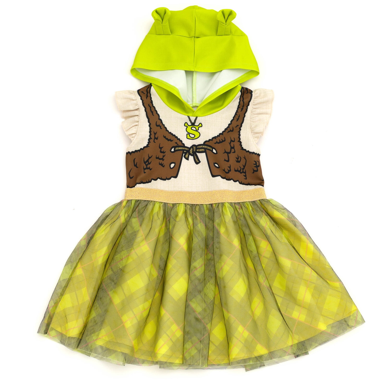 DreamWorks Shrek Scuba Cosplay Tulle Dress Toddler to Big Kid - Walmart.com