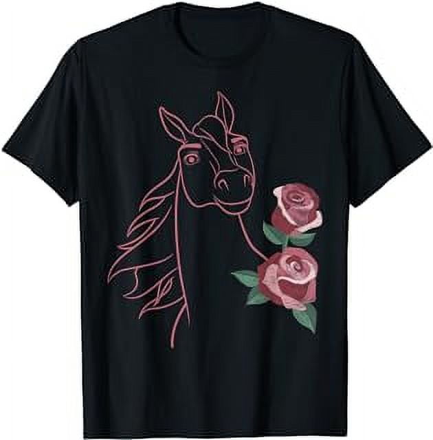 DreamWorks Spirit Riding Free Big Flower Spirit T-Shirt - Walmart.com