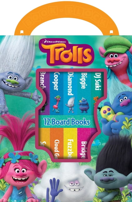 DreamWorks Trolls: 12 Board Books (Other) - Walmart.com