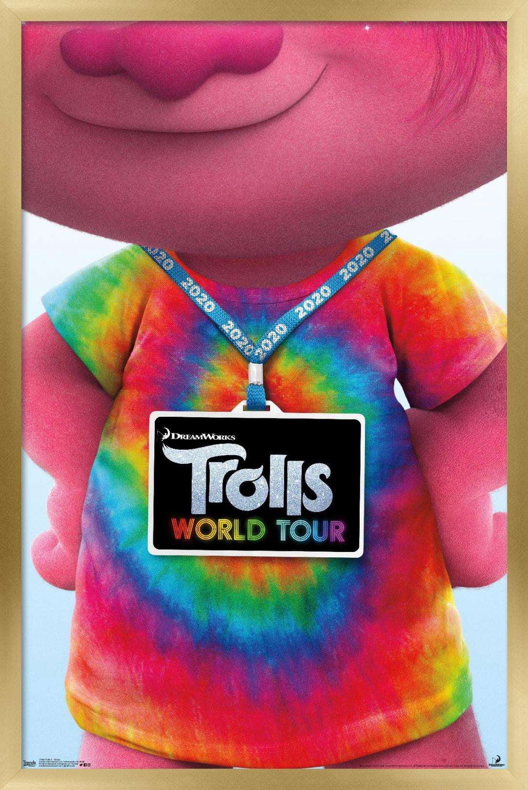 DreamWorks Trolls 2 - Teaser Wall Poster, 14.725" x 22.375", Framed ...