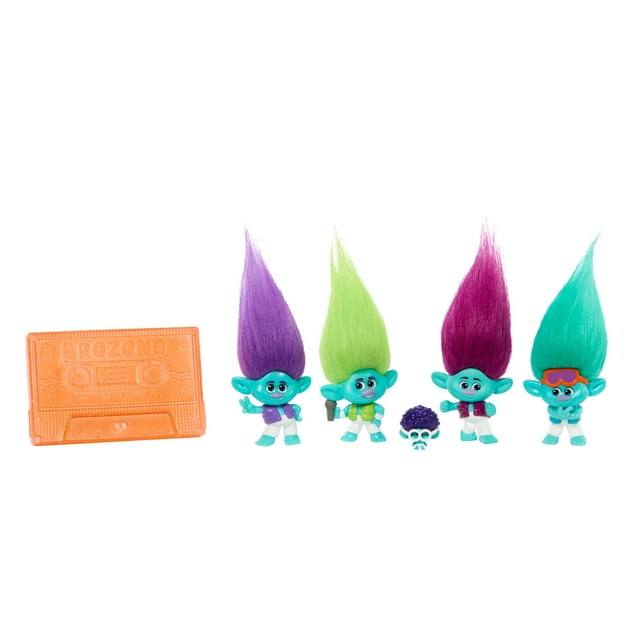 DreamWorks Trolls Band Together BroZone On Tour Small Dolls Set with ...