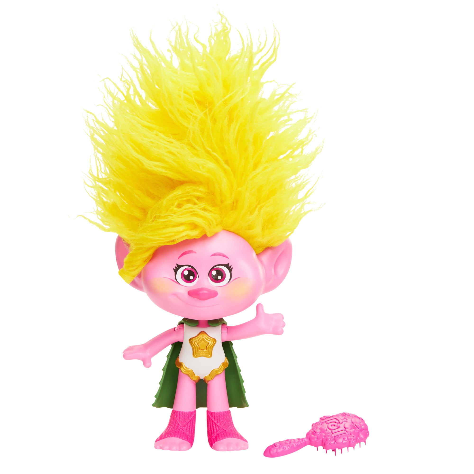 DreamWorks Trolls Band Together Rainbow HairTunes Viva Doll with Light ...
